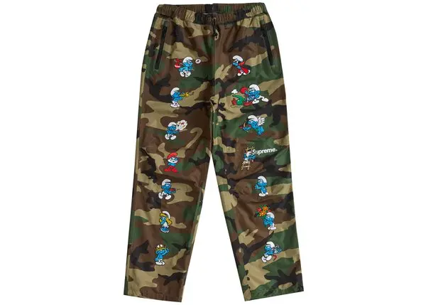 Supreme Smurfs Gore-Tex Pant - Woodland Camo | Editorialist